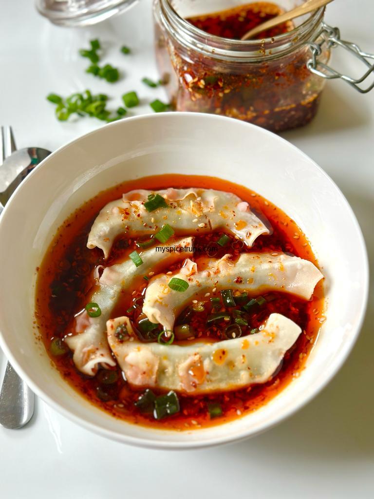 Easy Hot & Sour Dumpling - myspicetrunk